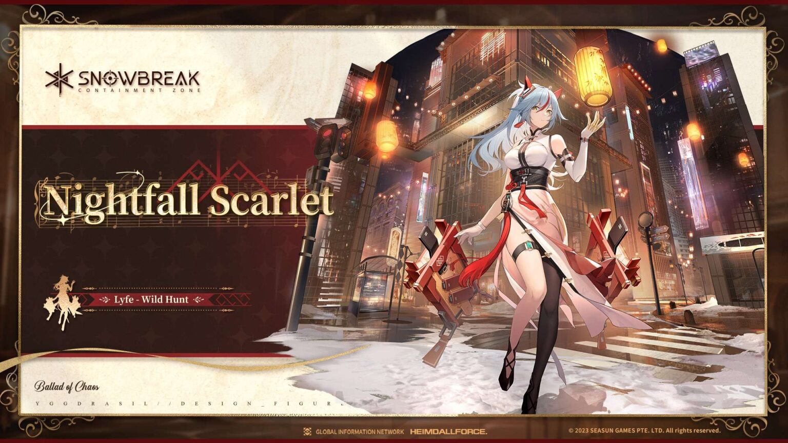 "Ballad of Chaos" Event Details | Snowbreak: Containment Zone