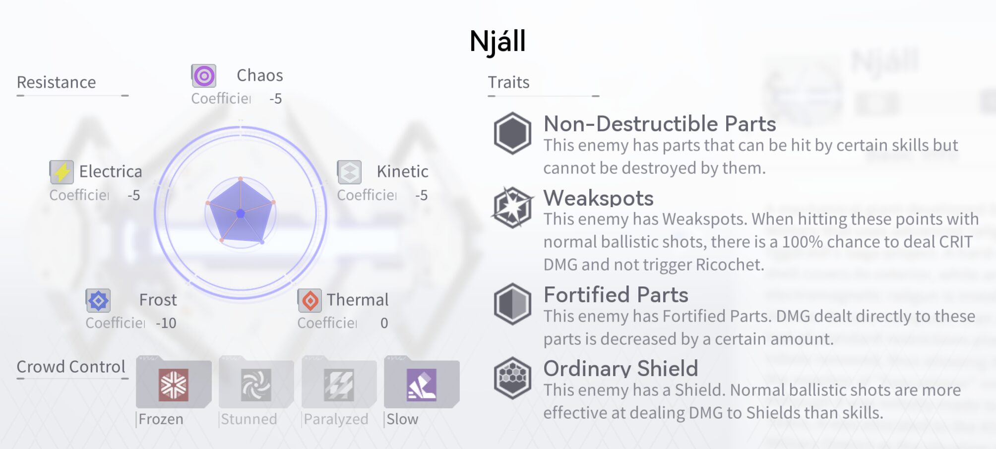 Neural Simulation Spotlight: Njall | Snowbreak: Containment Zone