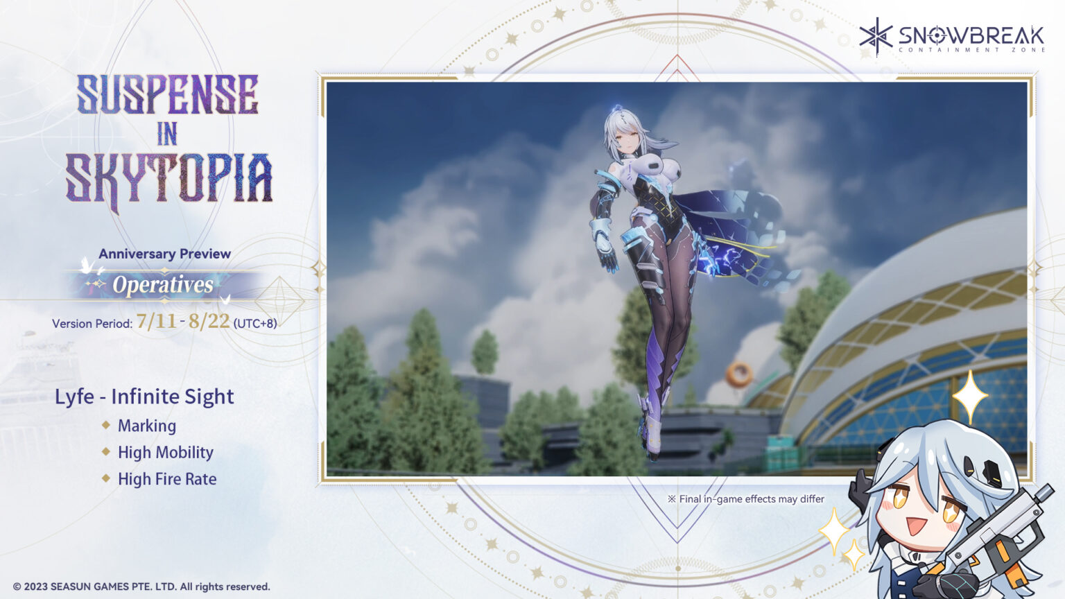 Suspense in Skytopia Event Info | Snowbreak: Containment Zone